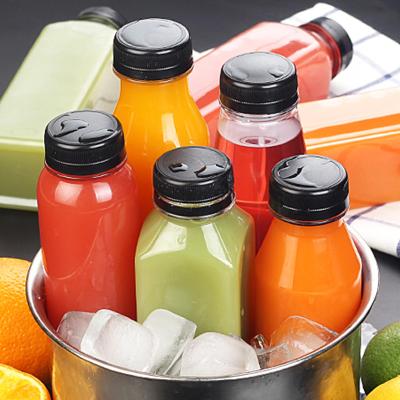 Cina La plastica del quadrato della stampa 350ml imbottiglia la bottiglia fredda del tè di miscela in vendita