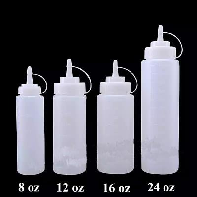 Cina Piccoli 40cm 2 bottiglia di ketchup di plastica di plastica delle bottiglie 500ml di Oz in vendita