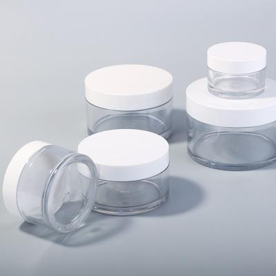 Cina Piccoli contenitori di plastica Mini Transparent Jar di trucco del vaso 10G in vendita