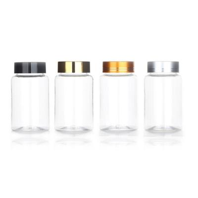 Cina bottiglia vuota di 180cc 200ml Amber Plastic Bottle Cosmo Black in vendita