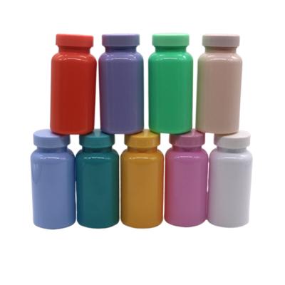 China De zwarte Berijpte Zwarte Plastic Fles van 250ml Amber Plastic Bottle 150cc Te koop