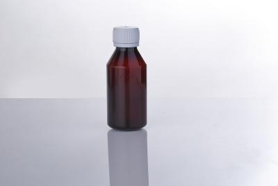 Cina Sciroppi la medicina rotonda del liquido del PE imbottiglia il chiaro coperchio a vite in vendita