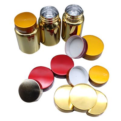 Cina 120ml bottiglia di plastica placcante Amber Plastic Containers in vendita