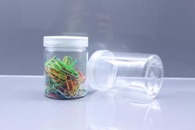 Cina l'ampia bocca medica 600g inscatola i barattoli di plastica trasparenti dell'alimento in vendita