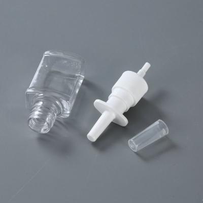 Cina Bottiglie liquide trasparenti della medicina dell'ANIMALE DOMESTICO con lo spruzzo bianco di naso o dello spruzzatore in vendita