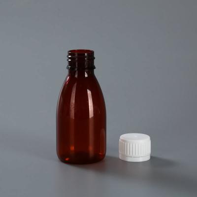 Cina 60ml ha ispessito la bottiglia liquida orale con la bottiglia 30ml degli enzimi della boccetta di spaccatura dello sciroppo della scala in vendita