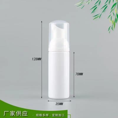 Cina la pompa di schiumatura di plastica riutilizzabile bianca 80ml imbottiglia l'imballaggio cosmetico in vendita