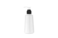 China Conical Plastic Lotion Bottles 180ml PET Material for sale