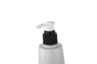 China Conical Plastic Lotion Bottles 180ml PET Material for sale