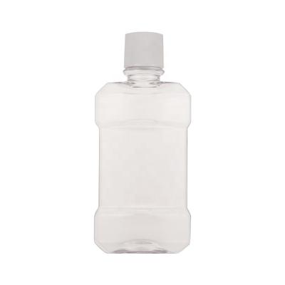 Cina bottiglia di plastica del colluttorio dell'animale domestico vuoto di 120ml 4oz trasparente in vendita