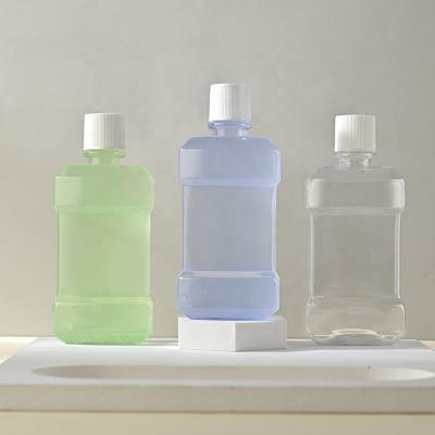 Cina bottiglia di plastica del colluttorio dell'animale domestico vuoto di 120ml 4oz trasparente in vendita