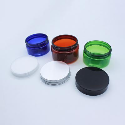 Cina il colore di 1oz 2oz ha personalizzato il barattolo crema di plastica dell'ampio della bocca ANIMALE DOMESTICO della bottiglia in vendita