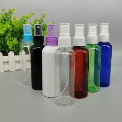 Cina tipo cosmetico spruzzo della stampa della bottiglia dello spruzzo dell'alcool di plastica dell'ANIMALE DOMESTICO 30ml~120ml in vendita