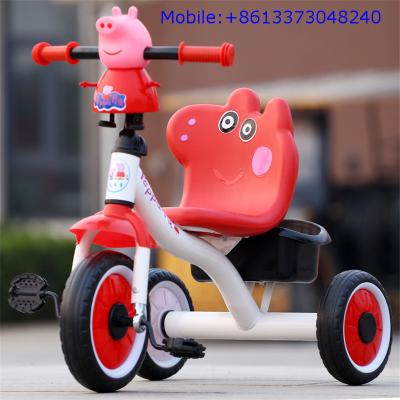 China China Kids Baby Tricycle Ride on Toy with Music Three Wheeler Trike for sale