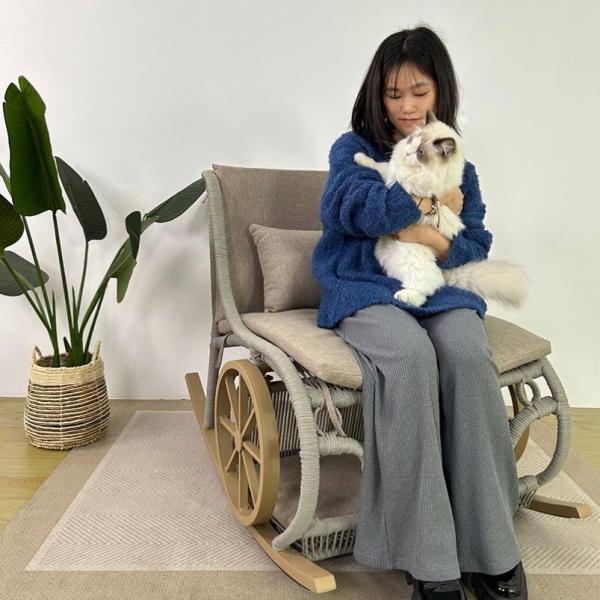 Quality Cat Bed Cave Winter Fashion Pet Sofa Scratch-Resistant Easy to Clean Cotton Rope Furniture for Pets and Humans Customized for sale