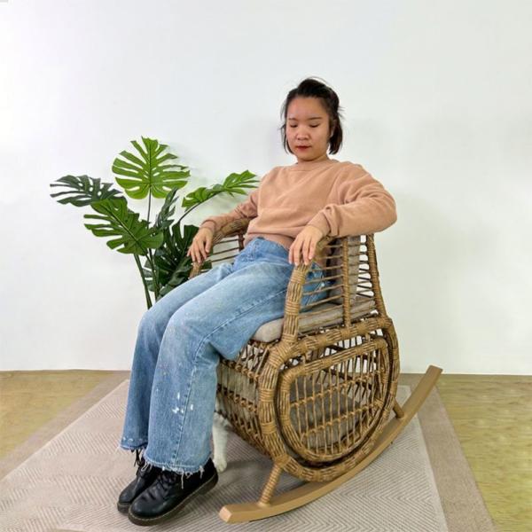 Quality Pet Friendly Woven Chairs Cat Beds Dog Beds Home Casual Storage Furniture Pet Shared Furniture for sale