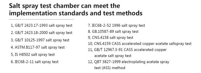 Salt Spray Test Chamber - Side View