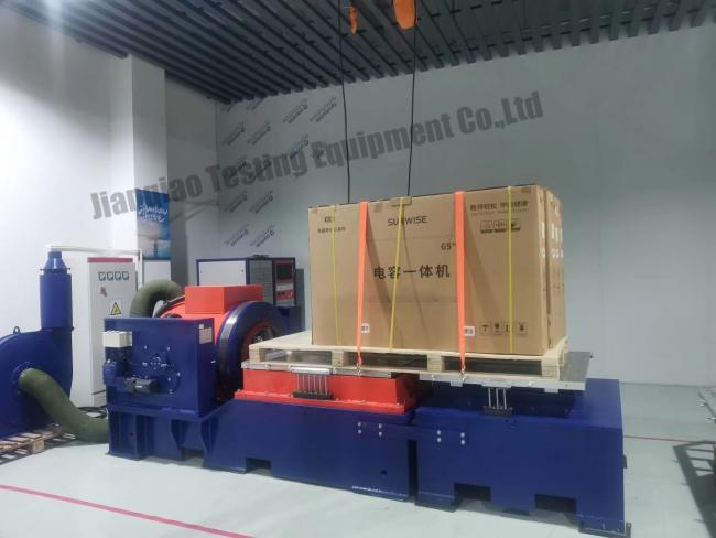 Vibration Test Equipment in Operation