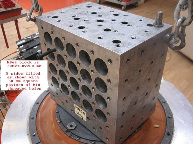 Vibration test equipment with fixture