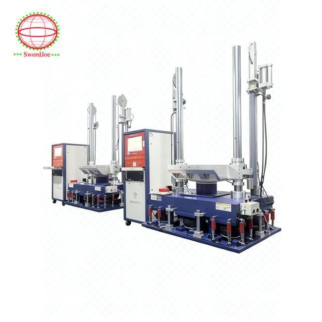 IS-100 Hydraulic Shock Test System in operation