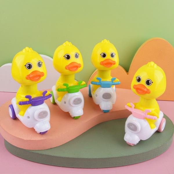 Quality Wholesale Toys Rubber Ducklings Children's Pressure Inertia Return Little Yellow for sale