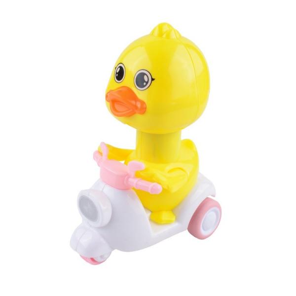 Quality Wholesale Toys Rubber Ducklings Children's Pressure Inertia Return Little Yellow for sale