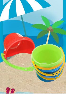 中国 子供たちのための完全なサポート 砂城の建設ゲーム 海辺 遊戯ゲーム 遊びの遊び 鮮やかな色の砂の遊戯バケツ 販売のため