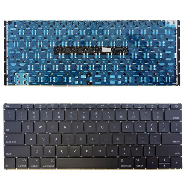 Quality Replacement Keyboard for MacBook Retina 12" (2017) A1534, EMC 3099 – US Layout, for sale