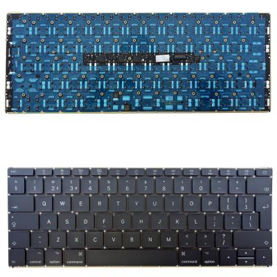 China Retina Macbook 12 Inch Keyboard Replacement 2016 A1534 EMC 2991 UK Layout Backlit for sale