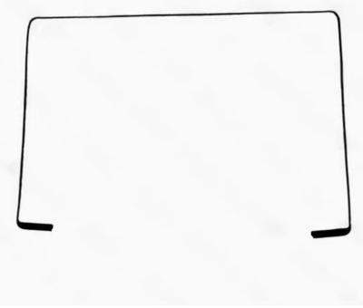 China LCD Screen Front Bezel Rubber Ring for MacBook Pro 14