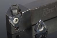 China 0.5mm-3.5mm Width Pulley Groove Inserts CNC Grooving Inserts for sale
