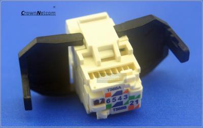 China 3M Cat6 Keystone Jack RJ45 UTP Jacks Pass Fluke test for sale