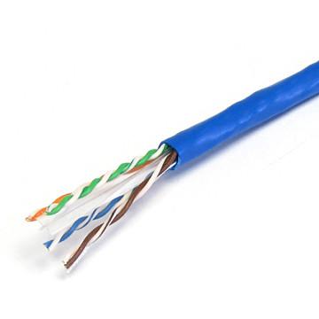 China Cat6 Cable 23AWG 305M Bulk UTP Cat6 Network Cable With Pullbox PVC Jacket utp cat6 cables for sale