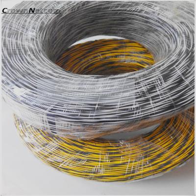China Cat3 Telephone Jumper Wires 0.5mm  Blue/Yellow Red/White Yellow Bare Copper/ Tinned Copper 1pair Twisted Jumper Cables for sale