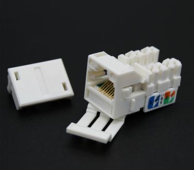 China Network RJ45 Keystone Jack Cat5e Cat6 Information Outlets Pass Fluke Test for sale