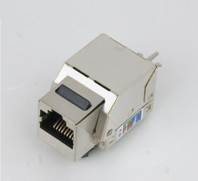 China Network RJ45 Shielded Cat5e Keystone Jacks Fluke-Approval Category 5e FTP Modular Jack for sale