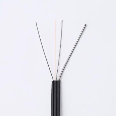 China FTTH LSZH Fiber Cable 1Core 2Core 4Core Optical Fiber Cables for sale