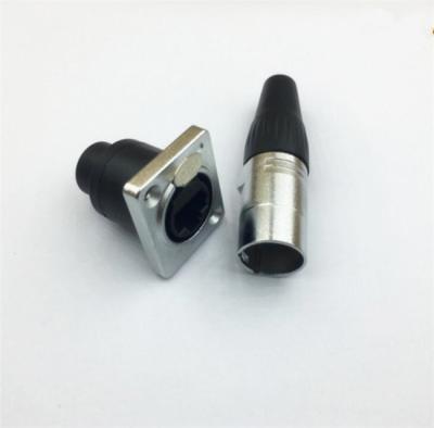 China RJ45 LED Signal Aviation Connectors and Socket Waterproof Couplers for sale