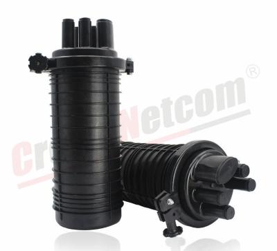 China Vertical 96 Cores 144 Cores Optical Fiber Splice Closure Waterproof Fiber Cable Junction Box 3 Inlets 3 Outlets for sale
