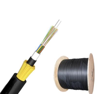 China Power Optical Fiber Cable Single Mode Adss 24 48 72 96 144 Core Outdoor Fiber Cable adss fiber optic cable 48 core for sale