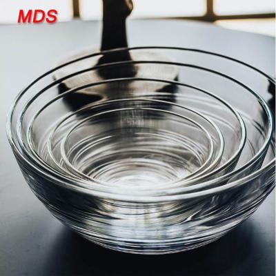 China Wholesale clear tempered glass dessert bowl for microwave oven for sale