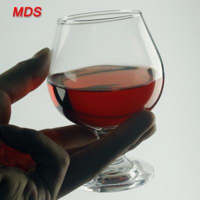 China Novelty handblown drinkware mini small brandy glass for sale