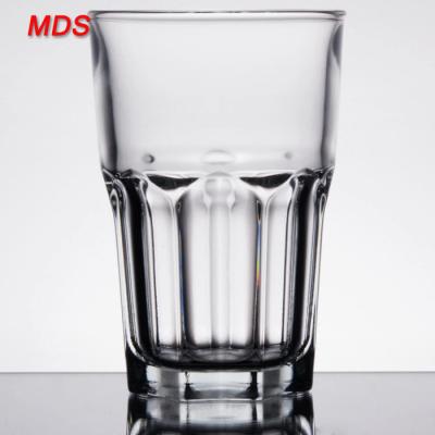 China Drinkware type eight corner glass cups for shot and whisky wholesale for sale
