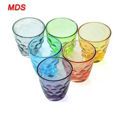 China Factory supply wholesale assorted raindrop drinking glass cup for sale