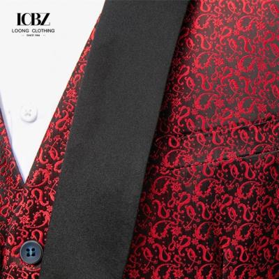 Cina 2023 LCBZ Costumi maschili primavera autunno Set con abbigliamento regolare lunghezza e zip fly in vendita