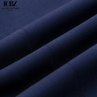 Cina Vesti da vestito blu scuro a petto singolo per occasioni formali professionali e matrimoni in vendita
