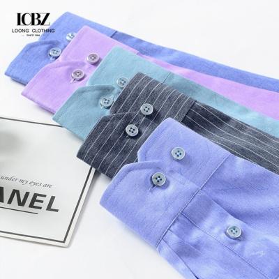 Cina Distribuzione Khmer grande taglia camicia traspirante non stirante per affari casual in vendita