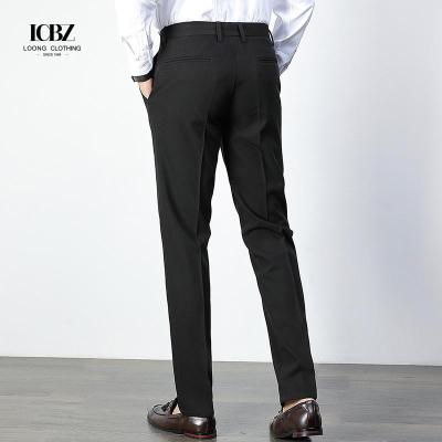 Cina Pantaloni da uomo Chino Casual Pantaloni con tasche laterali in tessuto non tessuto in vendita