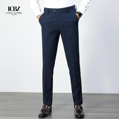 Cina Pantaloni da uomo Chino Casual Pantaloni con tasche laterali in tessuto non tessuto in vendita