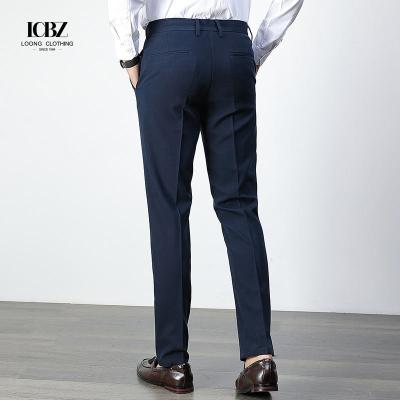 Cina Pantaloni da uomo Chino Casual Pantaloni con tasche laterali in tessuto non tessuto in vendita